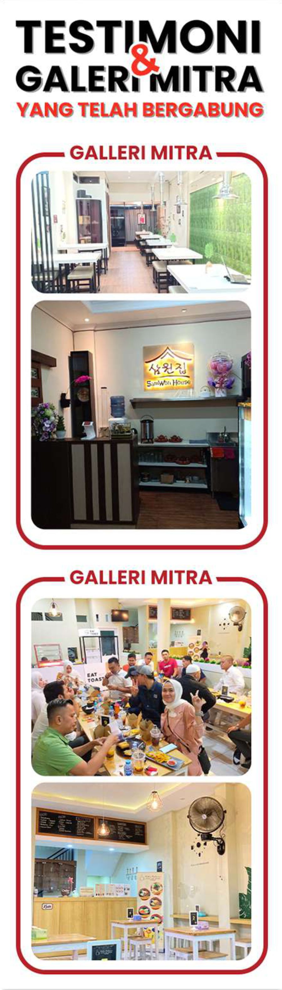 SamWon House - Franchise Korean BBQ Mulai 5 Juta Virtual Waralaba